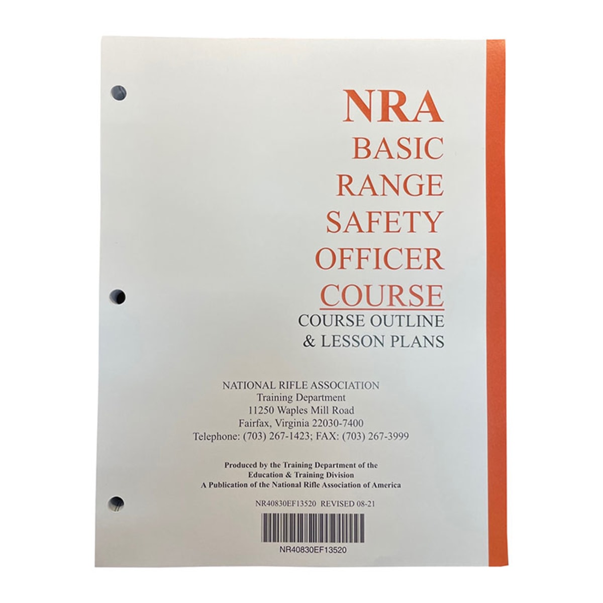 Range Safety Officer Lesson Plans