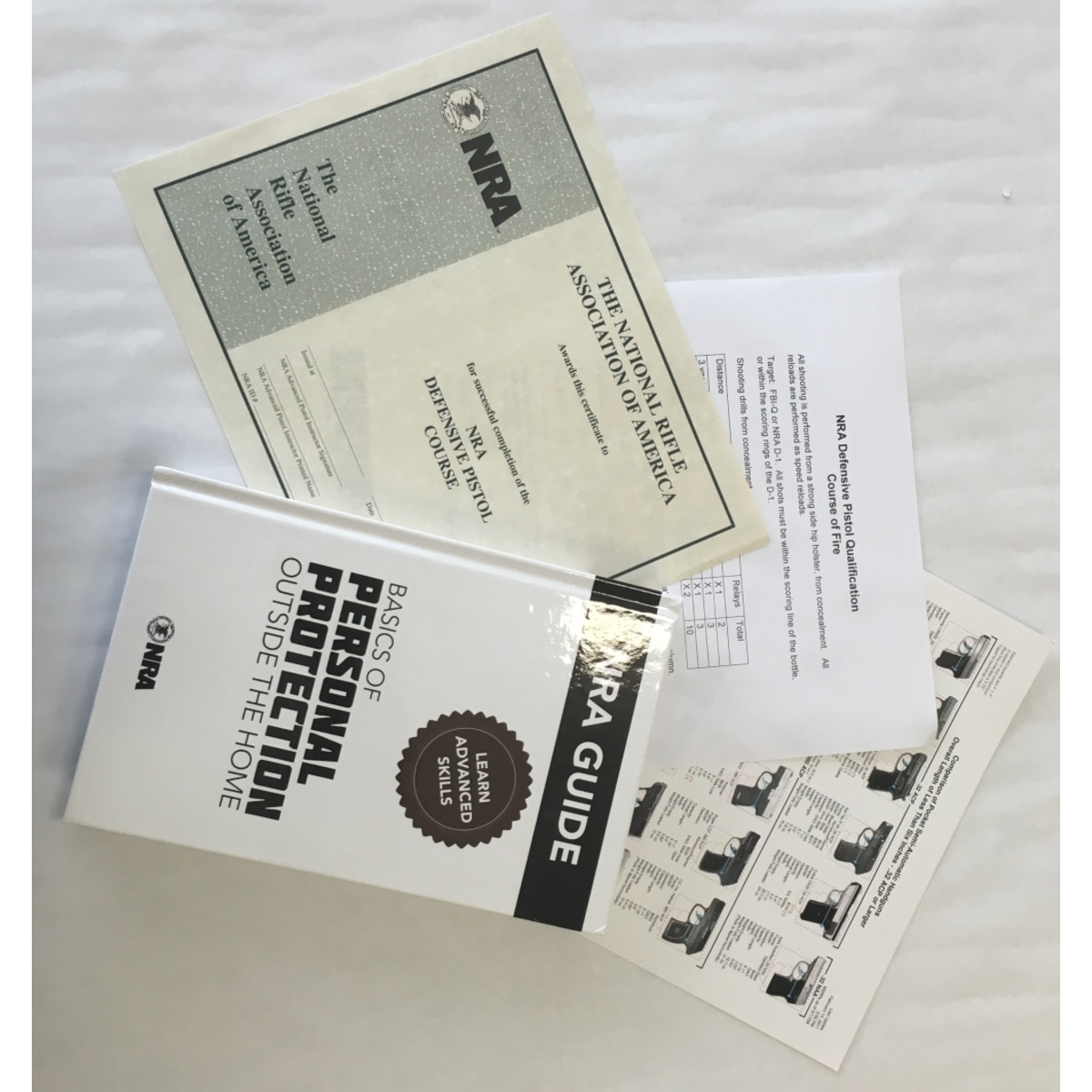 Defensive Pistol Student Packet (Restricted)