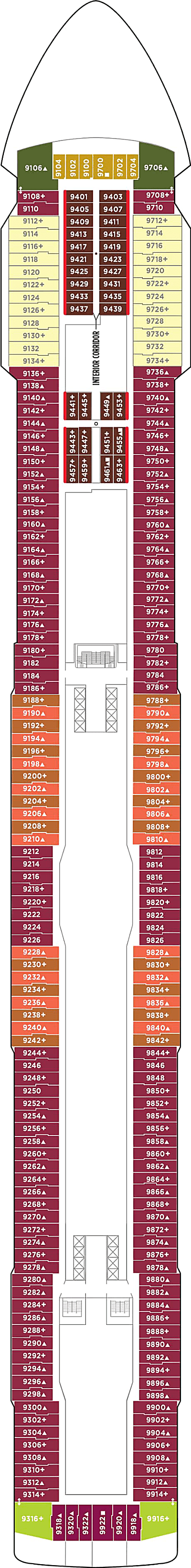 Norwegian Breakaway Floor Plan Deck 11 | Floor Roma