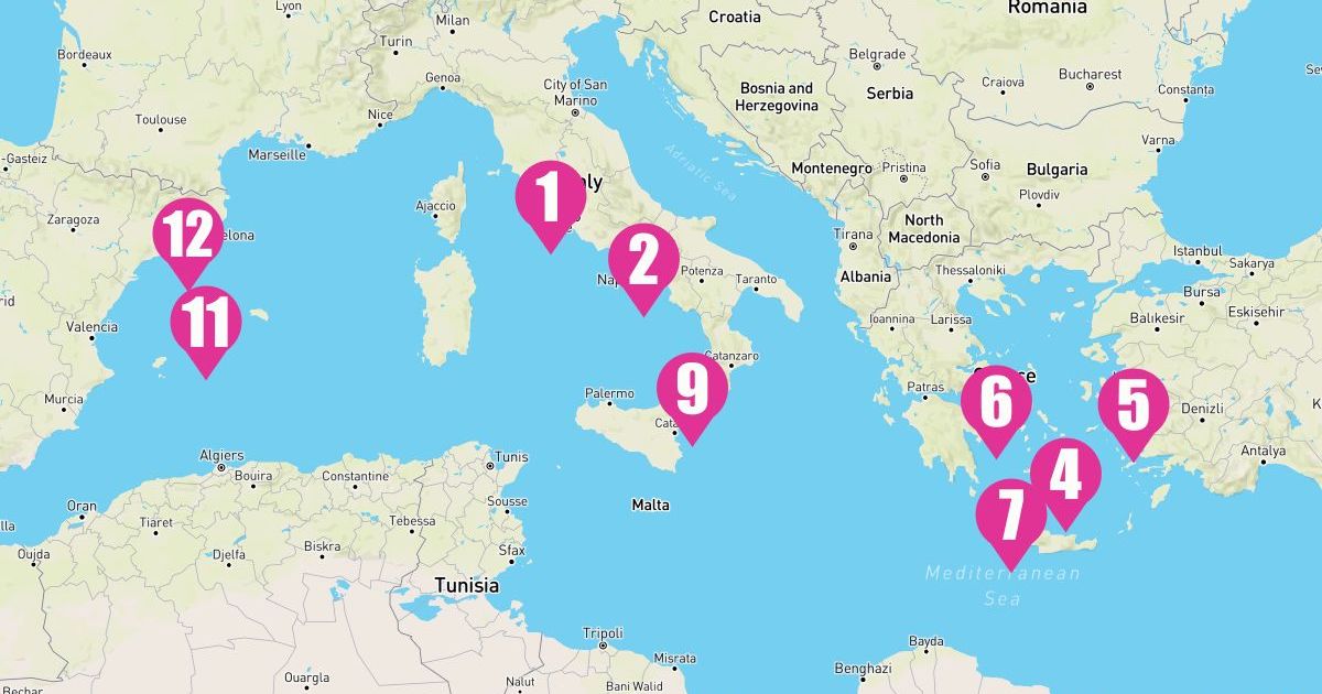 Sun Princess - October 21st, 2025 - Cruise Map & Port Info | Gangwaze