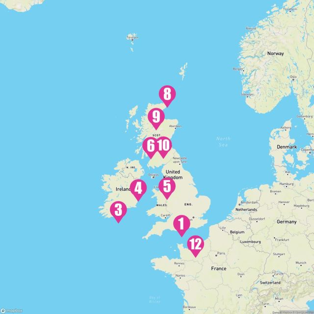 Regal Princess - June 20th, 2024 - Cruise Map & Port Info