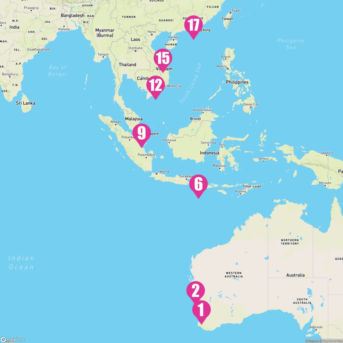 Azamara Journey - February 20th, 2024 - Cruise Map & Port Info