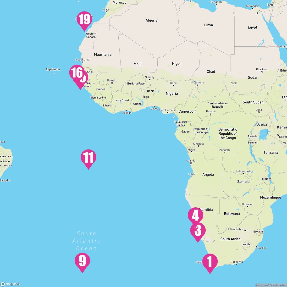 Azamara Quest - February 21st, 2025 - Cruise Map & Port Info