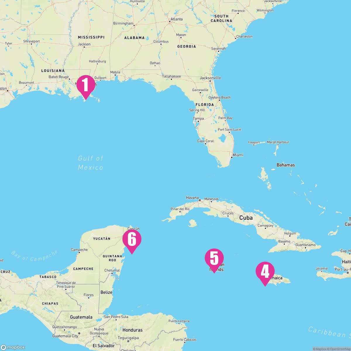 Carnival Liberty - March 30th, 2025 - Cruise Map & Port Info