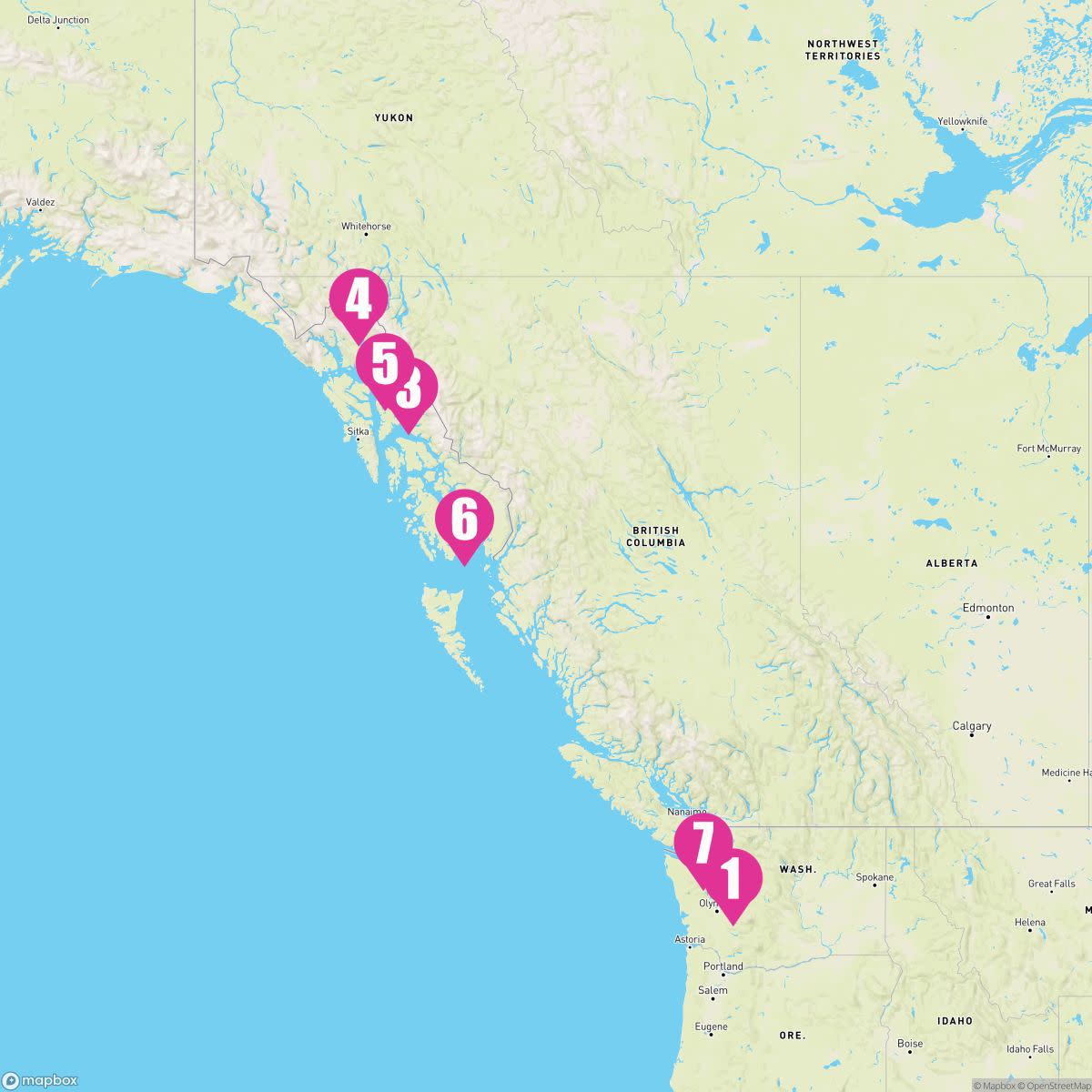 Carnival Spirit - May 20th, 2025 - Cruise Map & Port Info