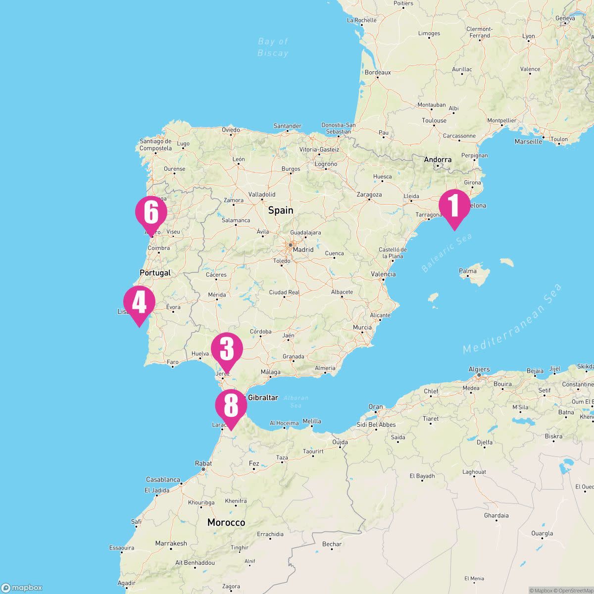 Celebrity Equinox - May 22nd, 2025 - Cruise Map & Port Info