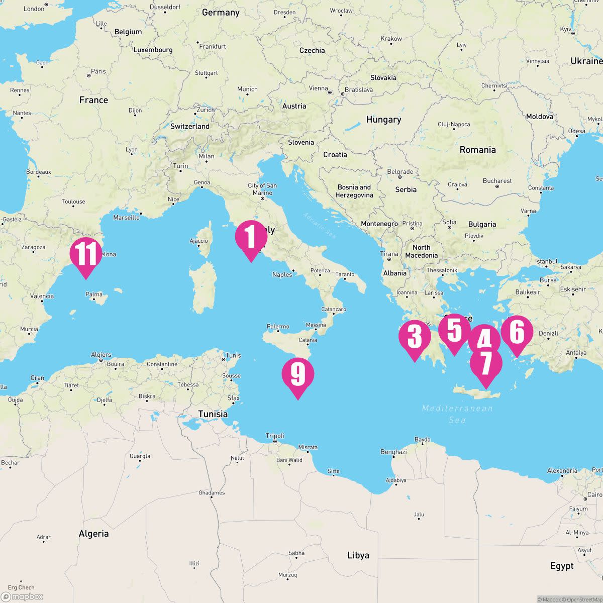 Celebrity Equinox - September 14th, 2024 - Cruise Map & Port Info