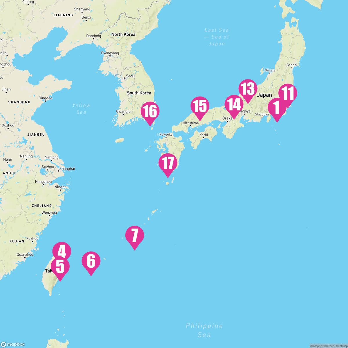 Diamond Princess - June 22nd, 2024 - Cruise Map & Port Info