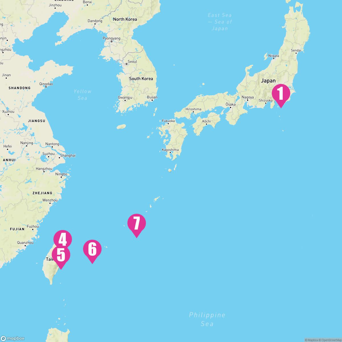 Diamond Princess - June 22nd, 2024 - Cruise Map & Port Info