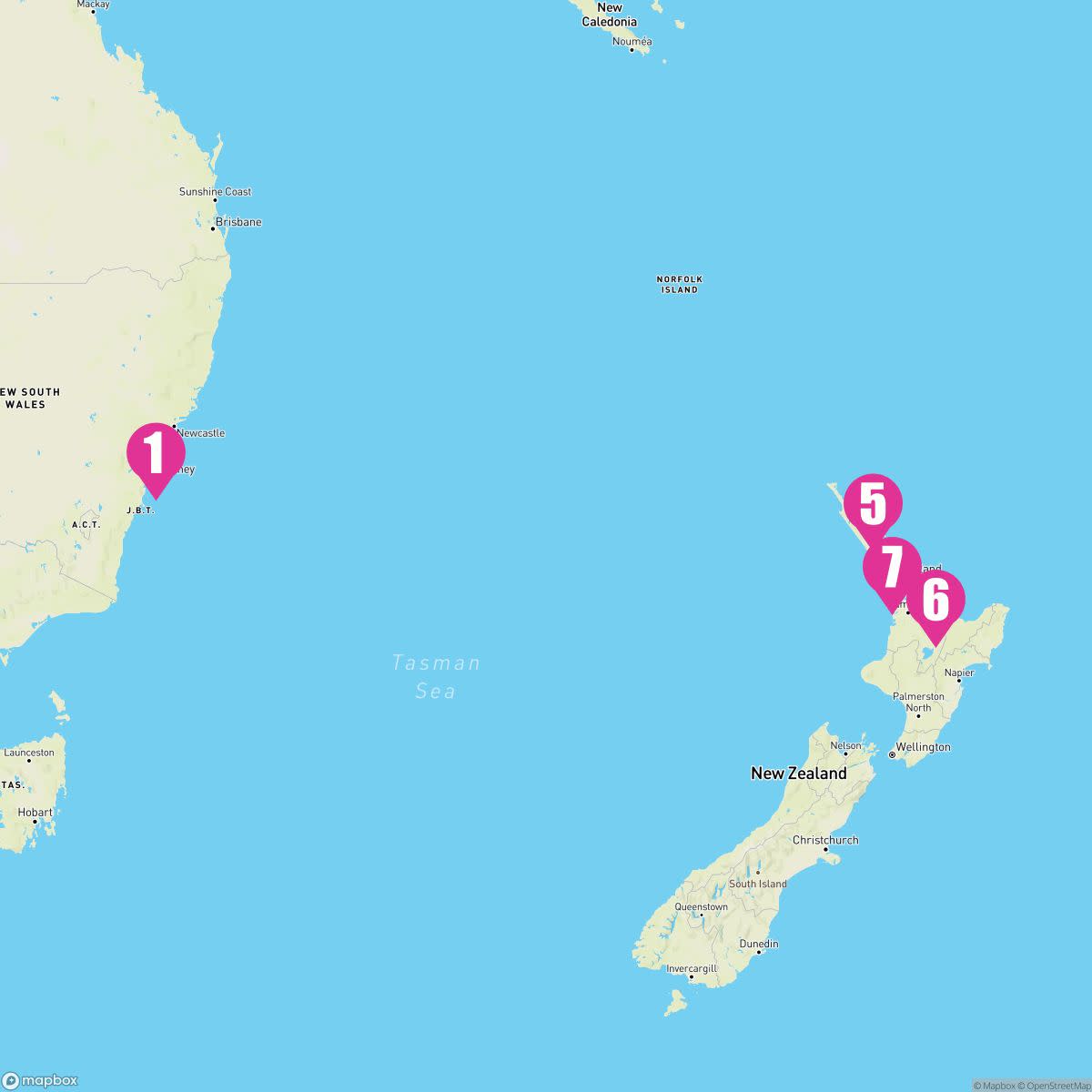 Discovery Princess - January 3rd, 2026 - Cruise Map & Port Info