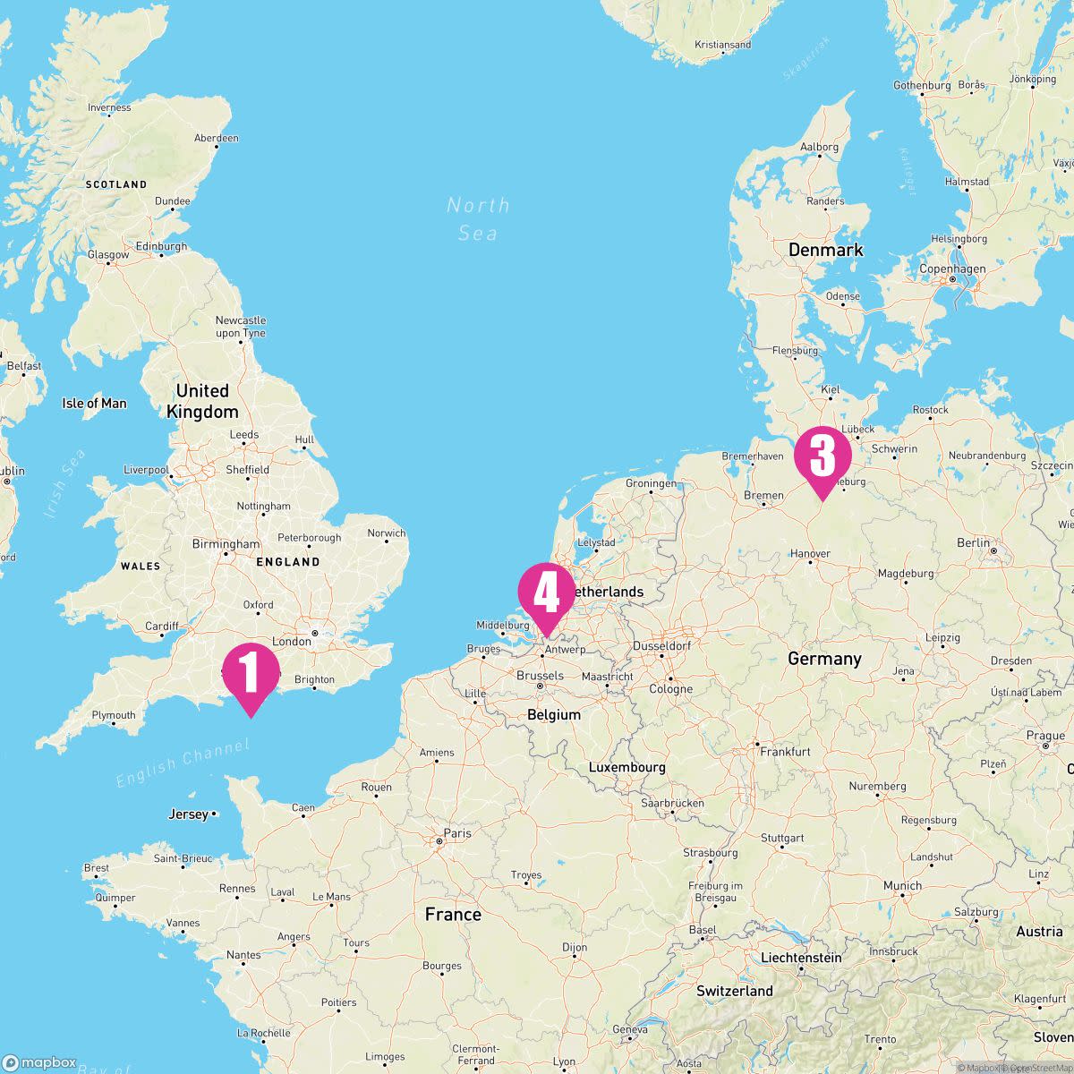 Independence of the Seas - July 20th, 2025 - Cruise Map & Port Info