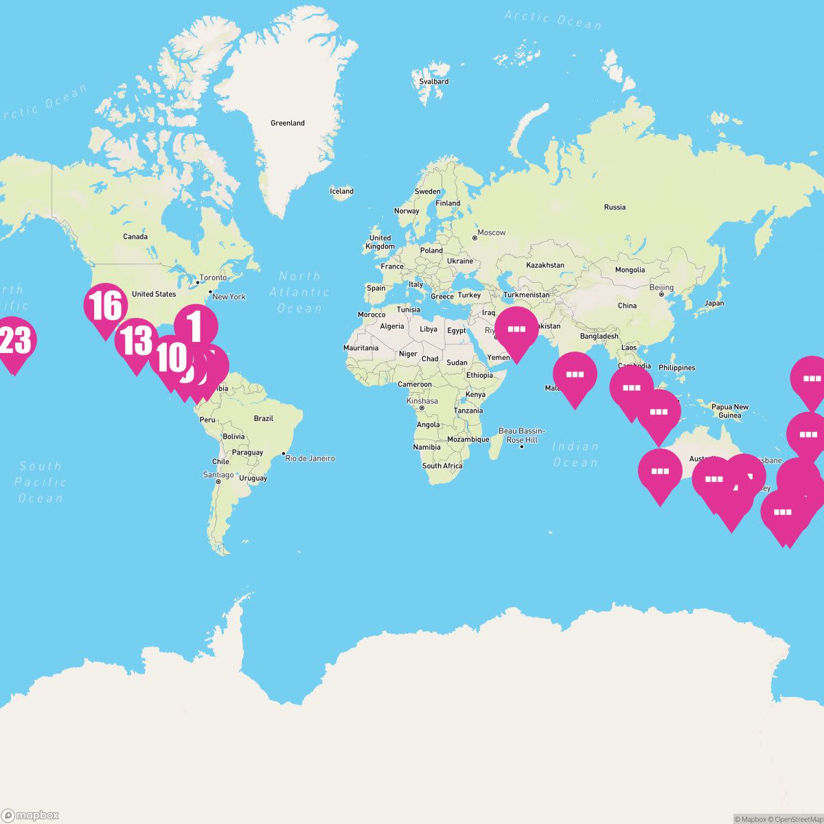 Island Princess - January 5th, 2025 - Cruise Map & Port Info