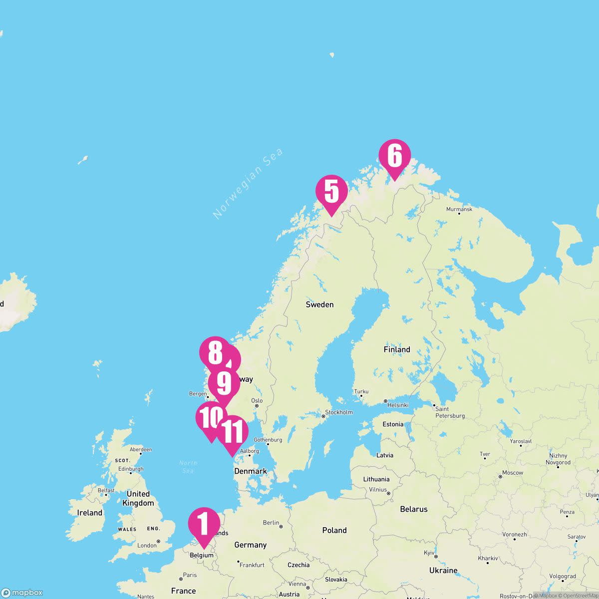 Jewel of the Seas - May 30th, 2024 - Cruise Map & Port Info