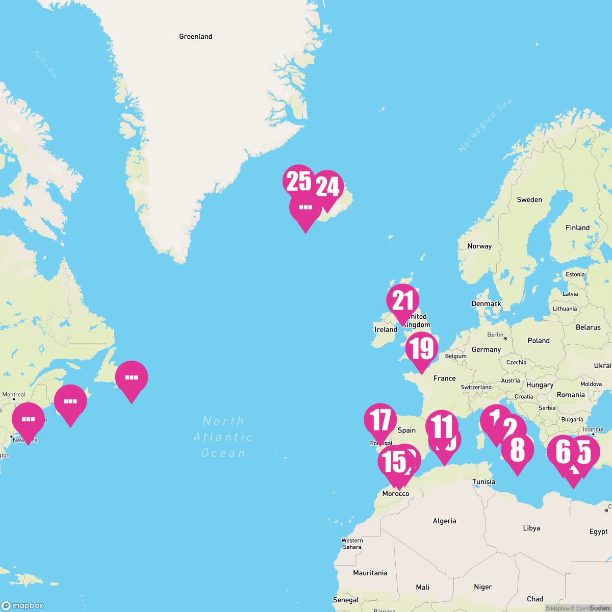 Majestic Princess - June 30th, 2025 - Cruise Map & Port Info