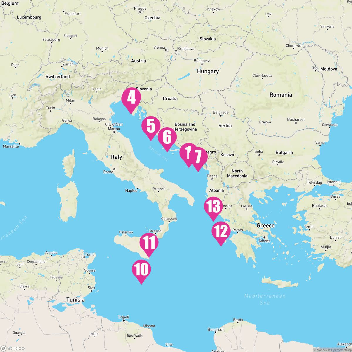 Marella Explorer 2 - August 14th, 2025 - Cruise Map & Port Info