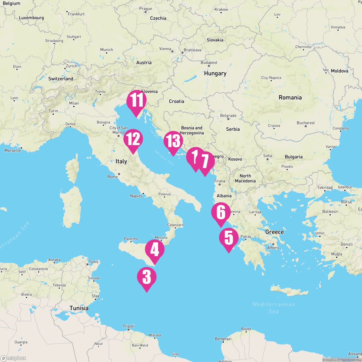 Marella Explorer 2 - August 21st, 2025 - Cruise Map & Port Info