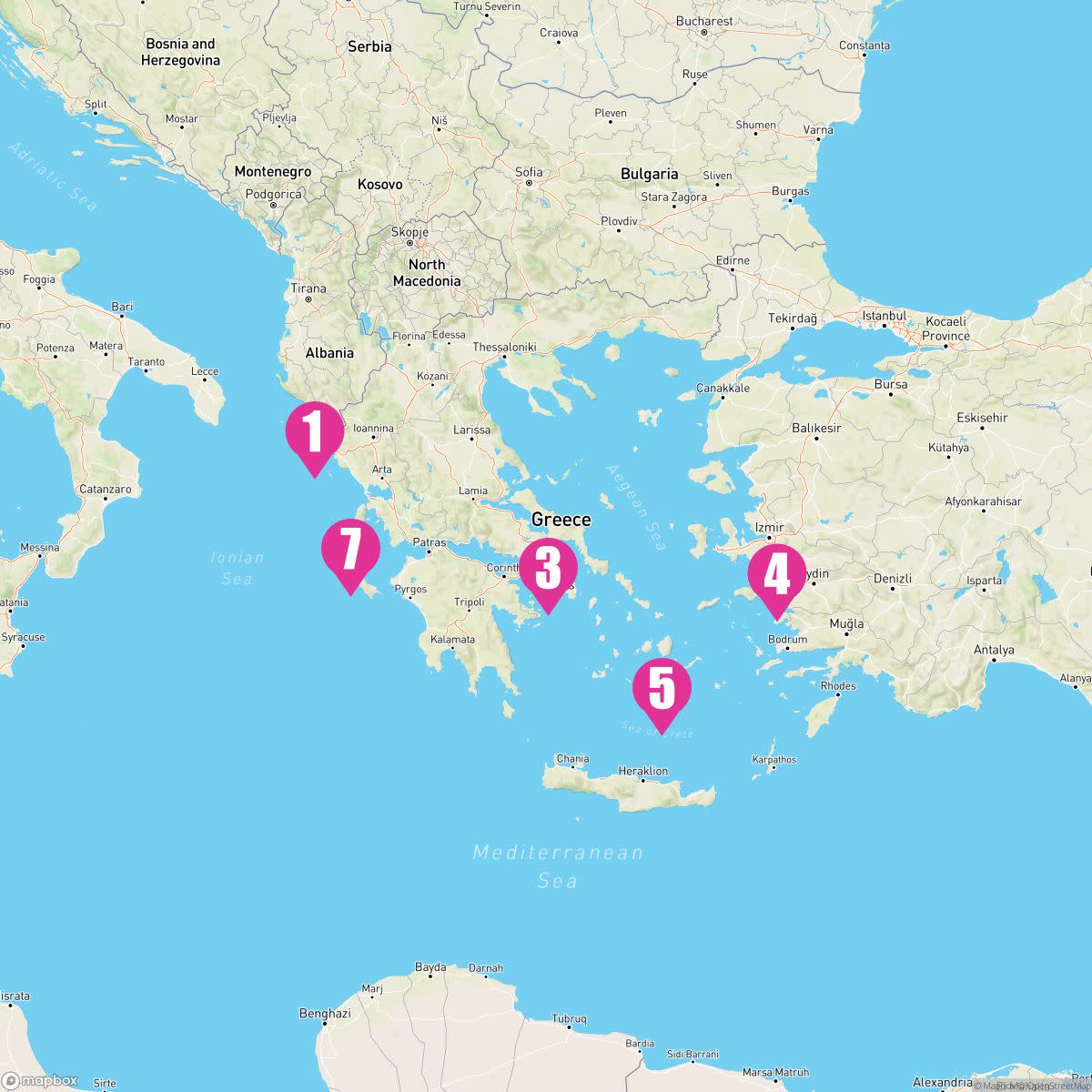 Marella Explorer - August 29th, 2025 - Cruise Map & Port Info