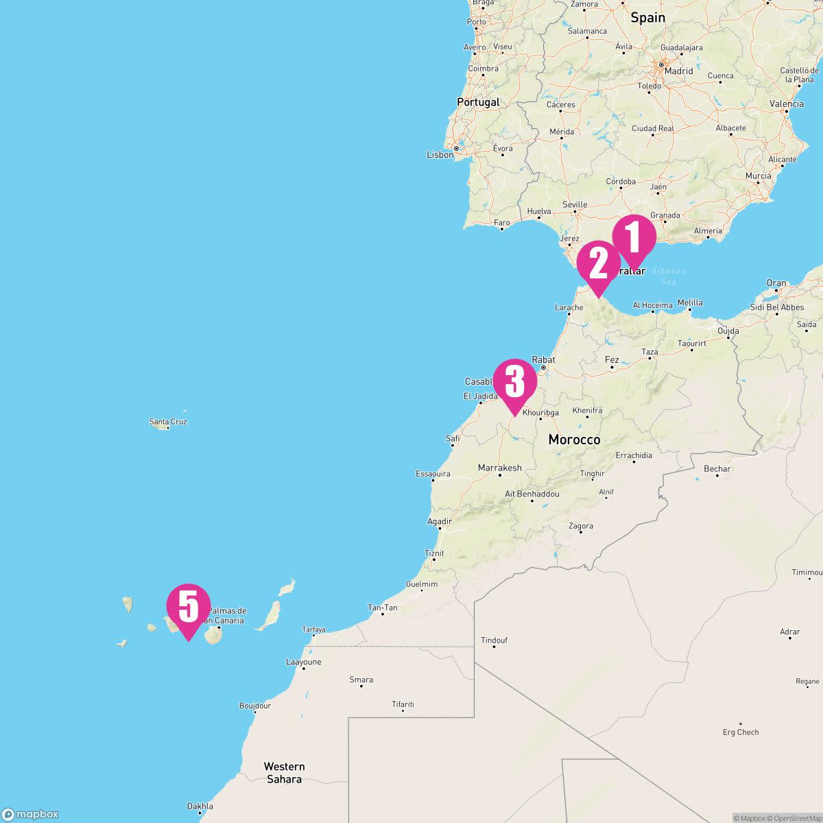 Marella Explorer - December 9th, 2024 - Cruise Map & Port Info