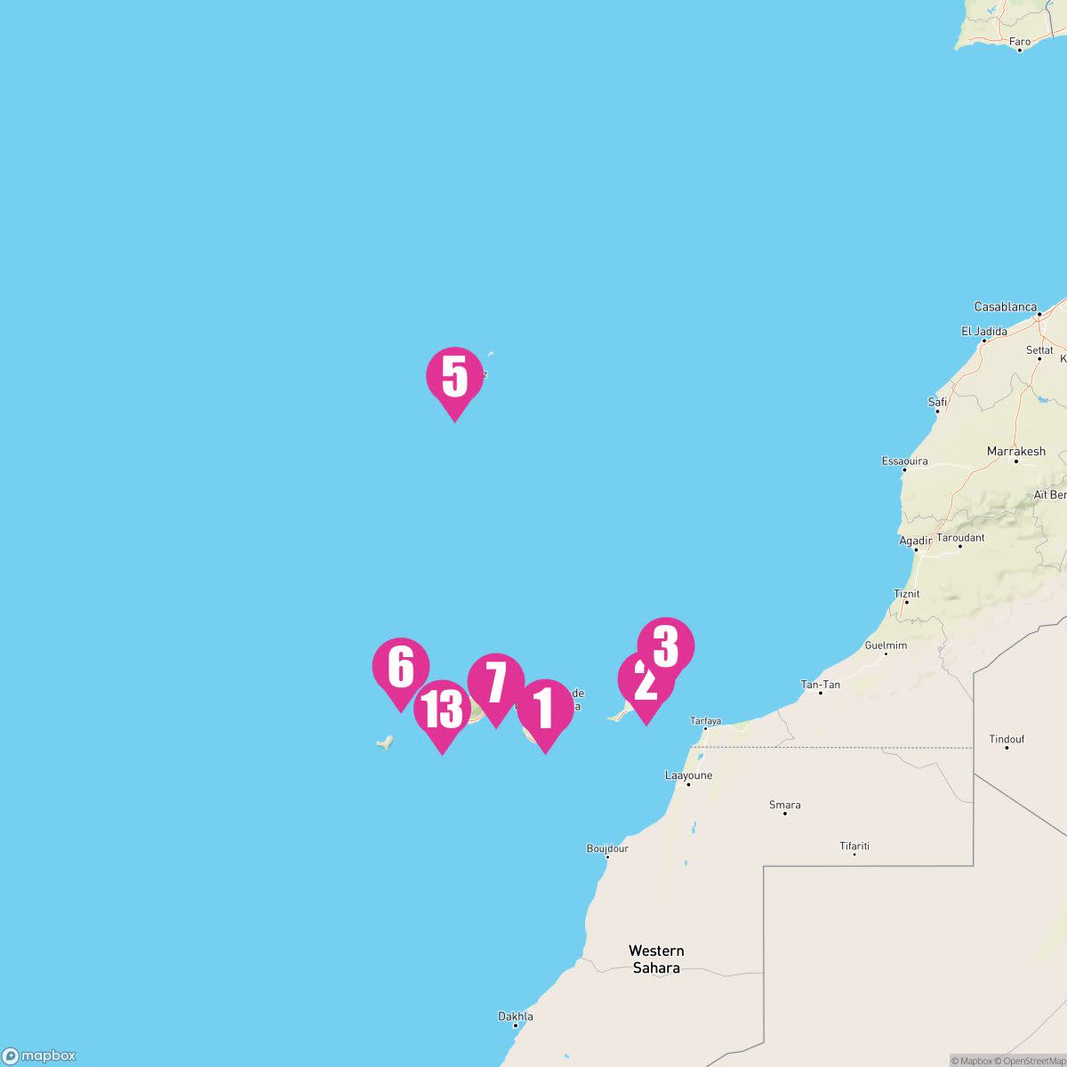 Marella Explorer - February 22nd, 2025 - Cruise Map & Port Info