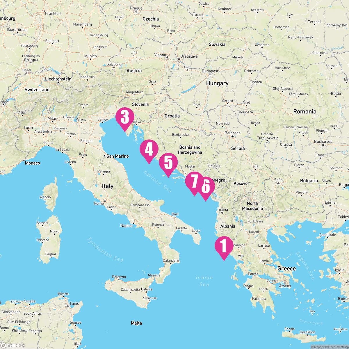 Marella Explorer - July 18th, 2025 - Cruise Map & Port Info