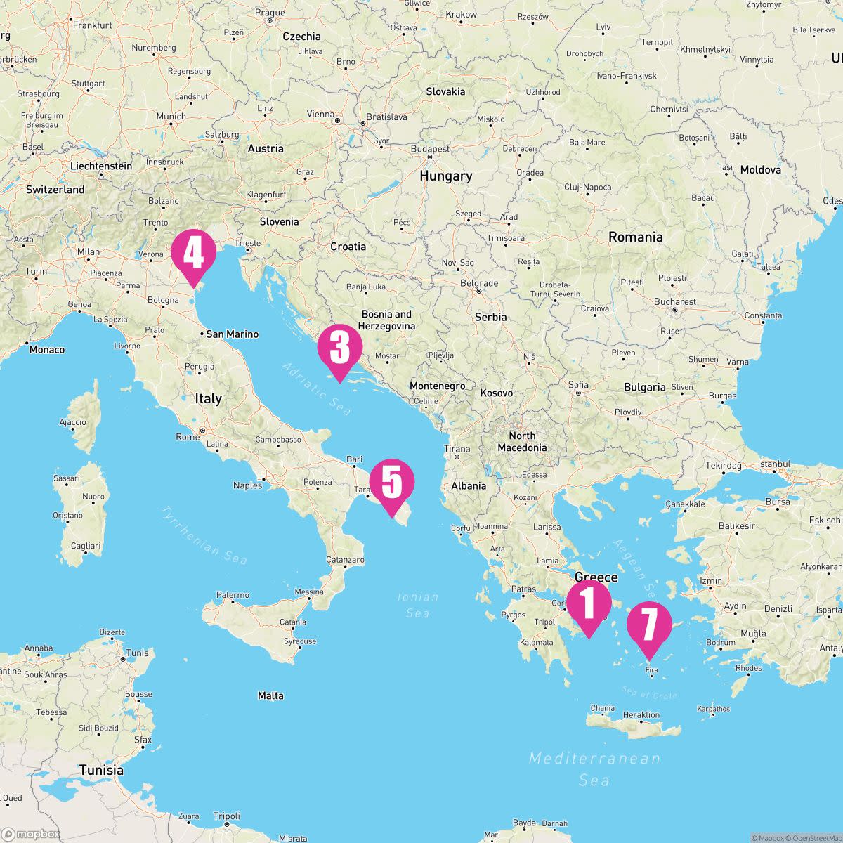 MSC Armonia - October 9th, 2025 - Cruise Map & Port Info