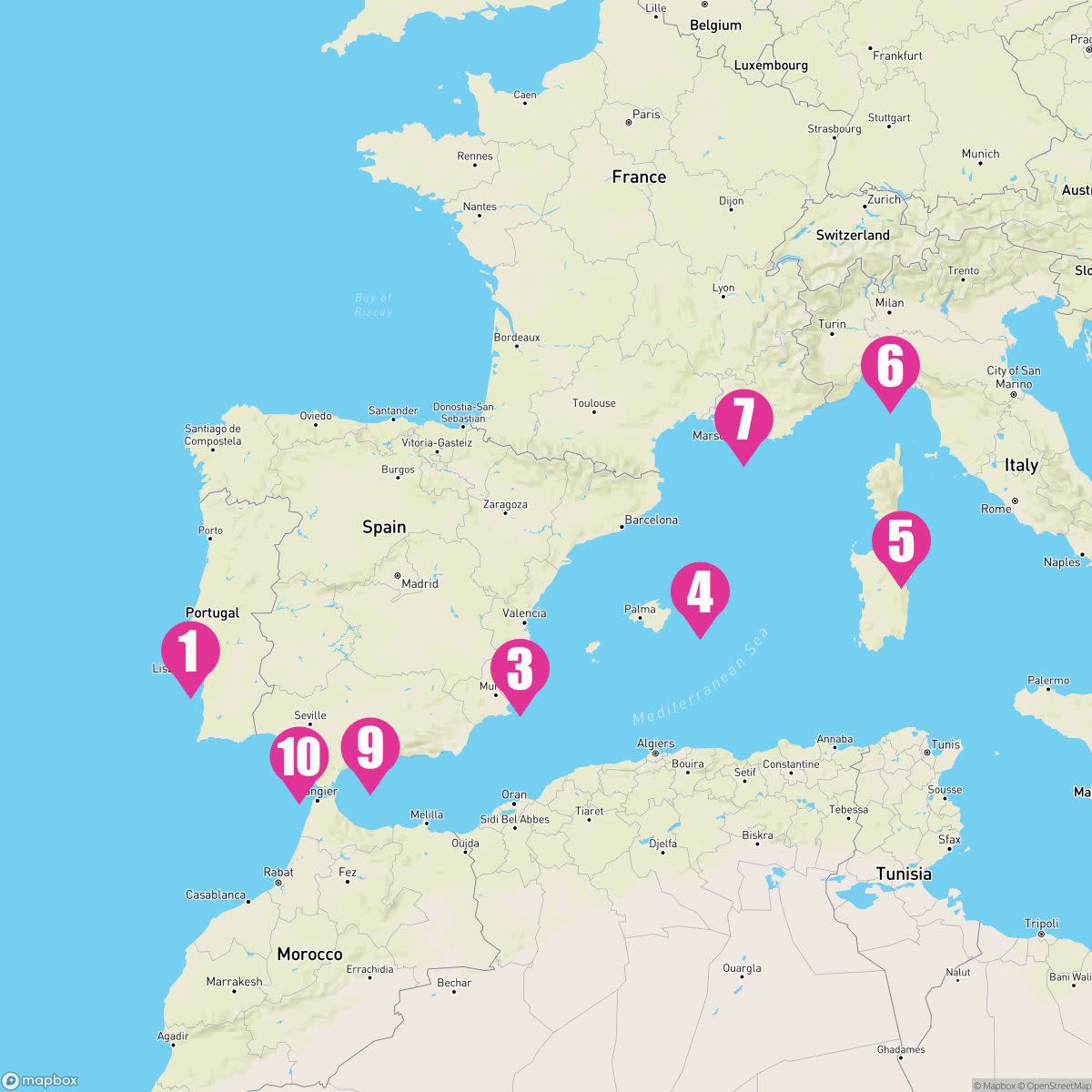 MSC Orchestra - July 28th, 2024 - Cruise Map & Port Info