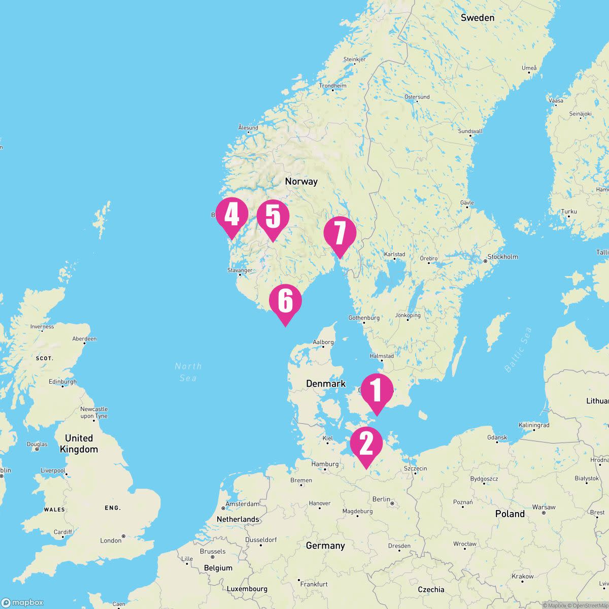MSC Poesia - July 20th, 2024 - Cruise Map & Port Info