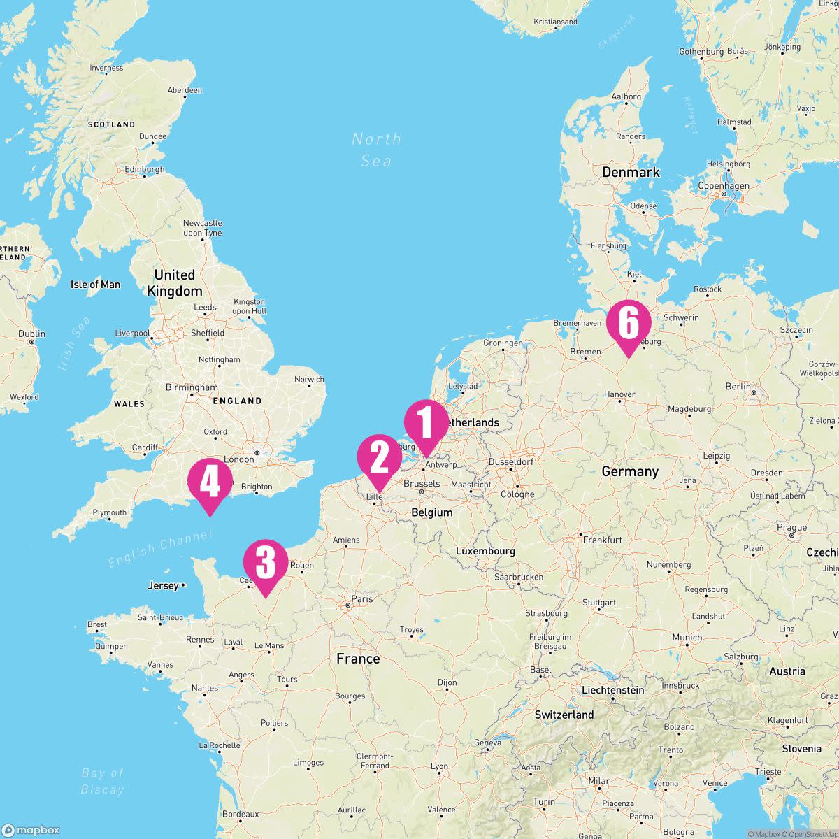 MSC Preziosa - April 8th, 2025 - Cruise Map & Port Info