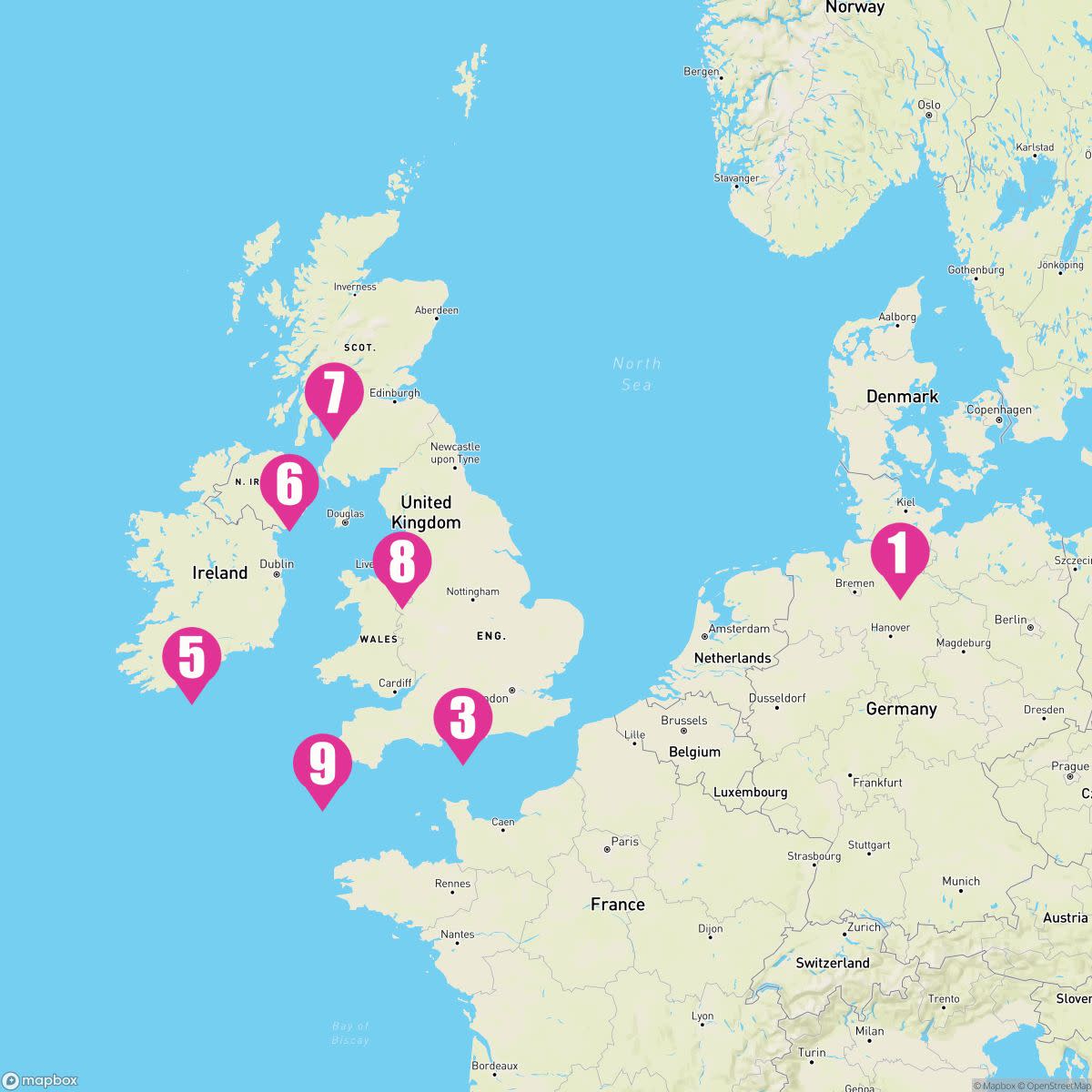 MSC Preziosa - April 27th, 2025 - Cruise Map & Port Info