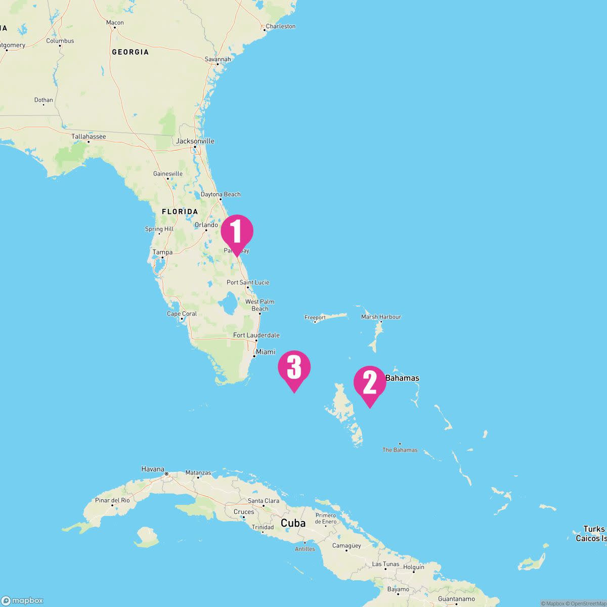 MSC Seashore - November 7th, 2024 - Cruise Map & Port Info