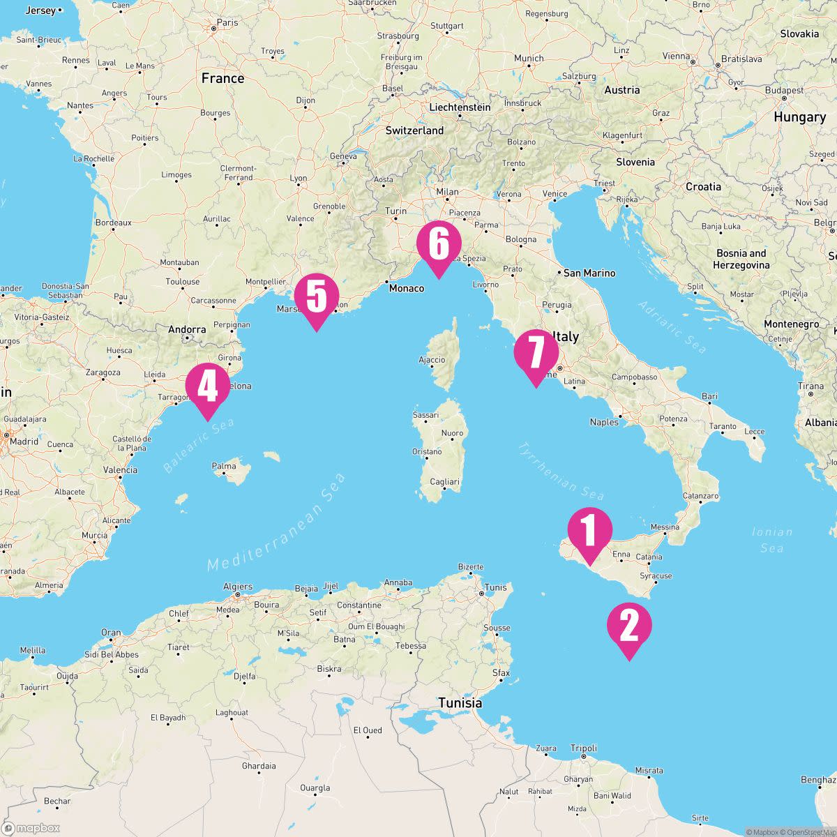 MSC World Europa - January 16th, 2024 - Cruise Map & Port Info
