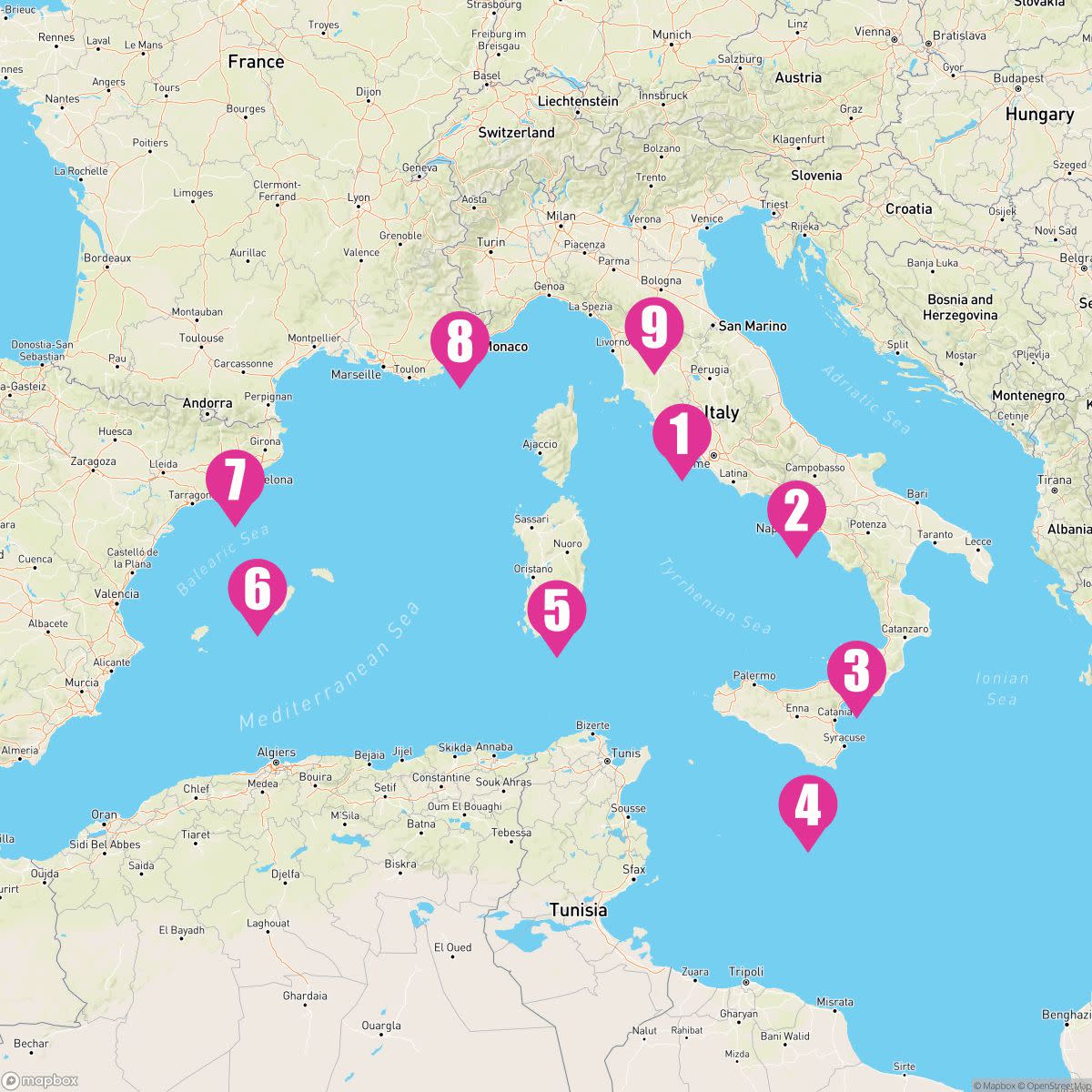 Norwegian Escape - July 27th, 2024 - Cruise Map & Port Info