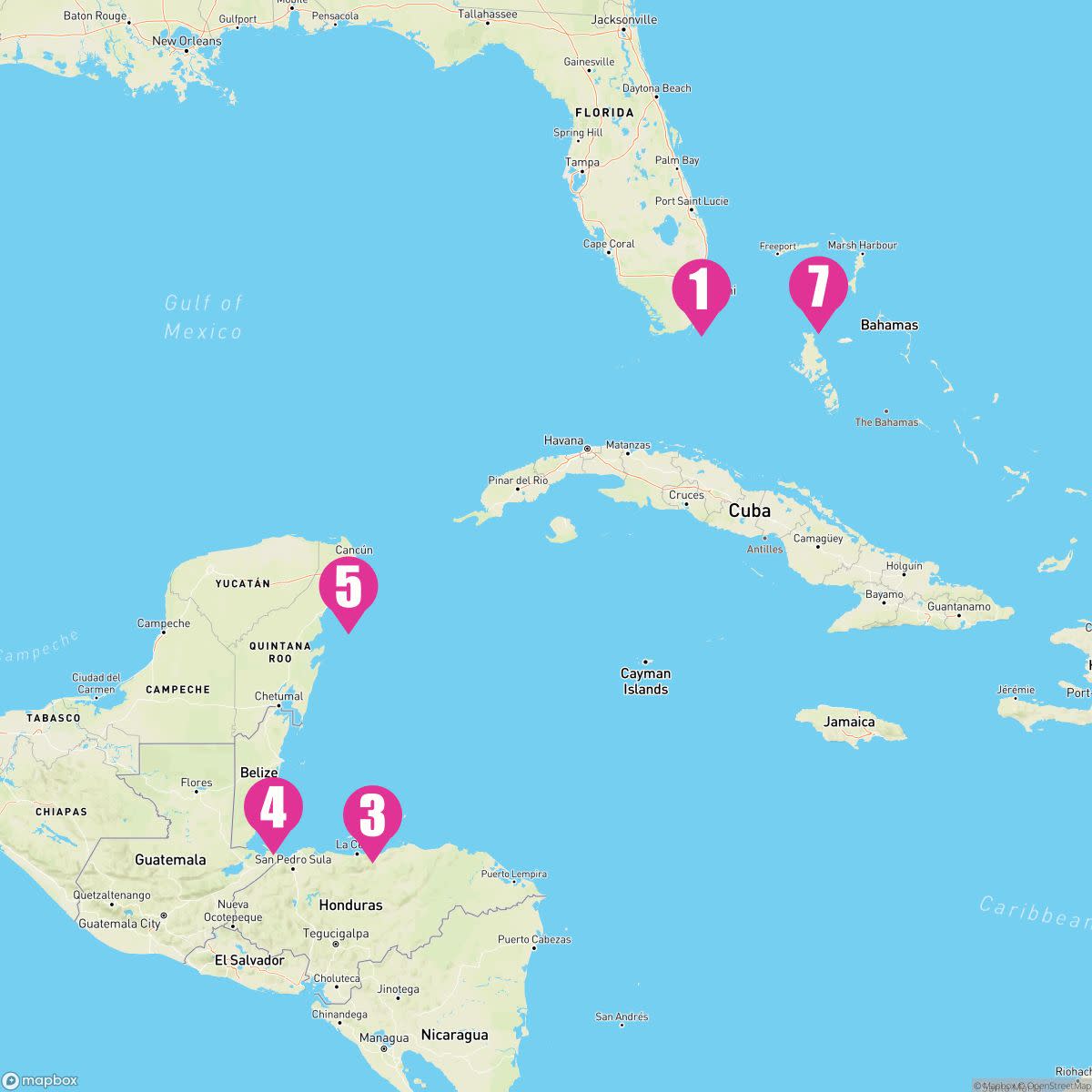 Norwegian Escape - June 22nd, 2025 - Cruise Map & Port Info