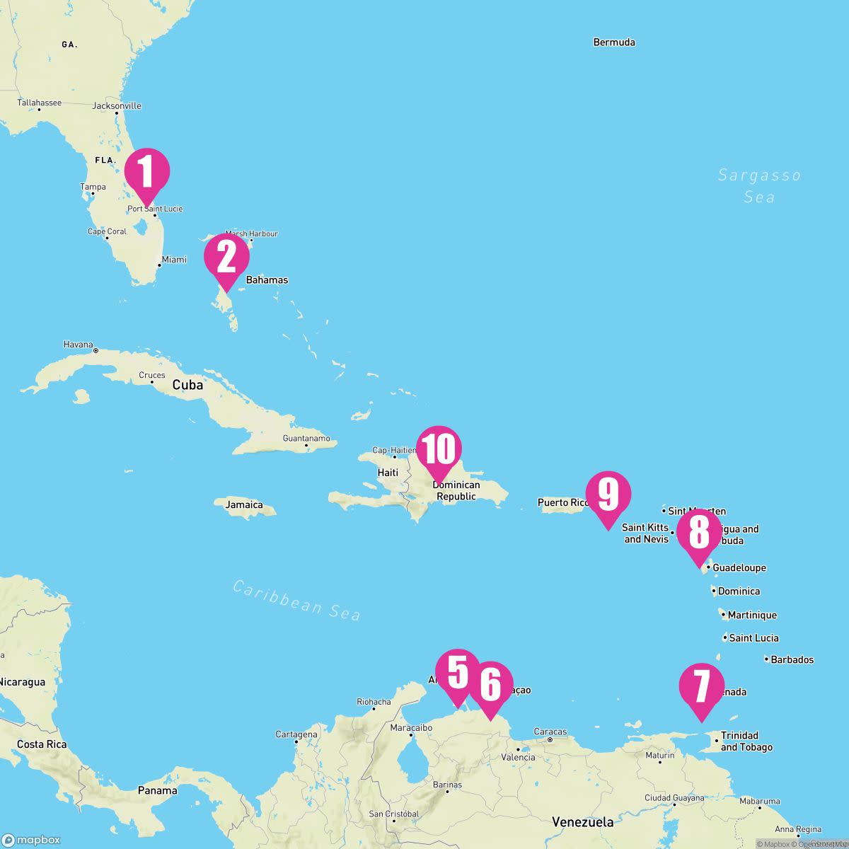 Norwegian Jade - April 9th, 2024 - Cruise Map & Port Info