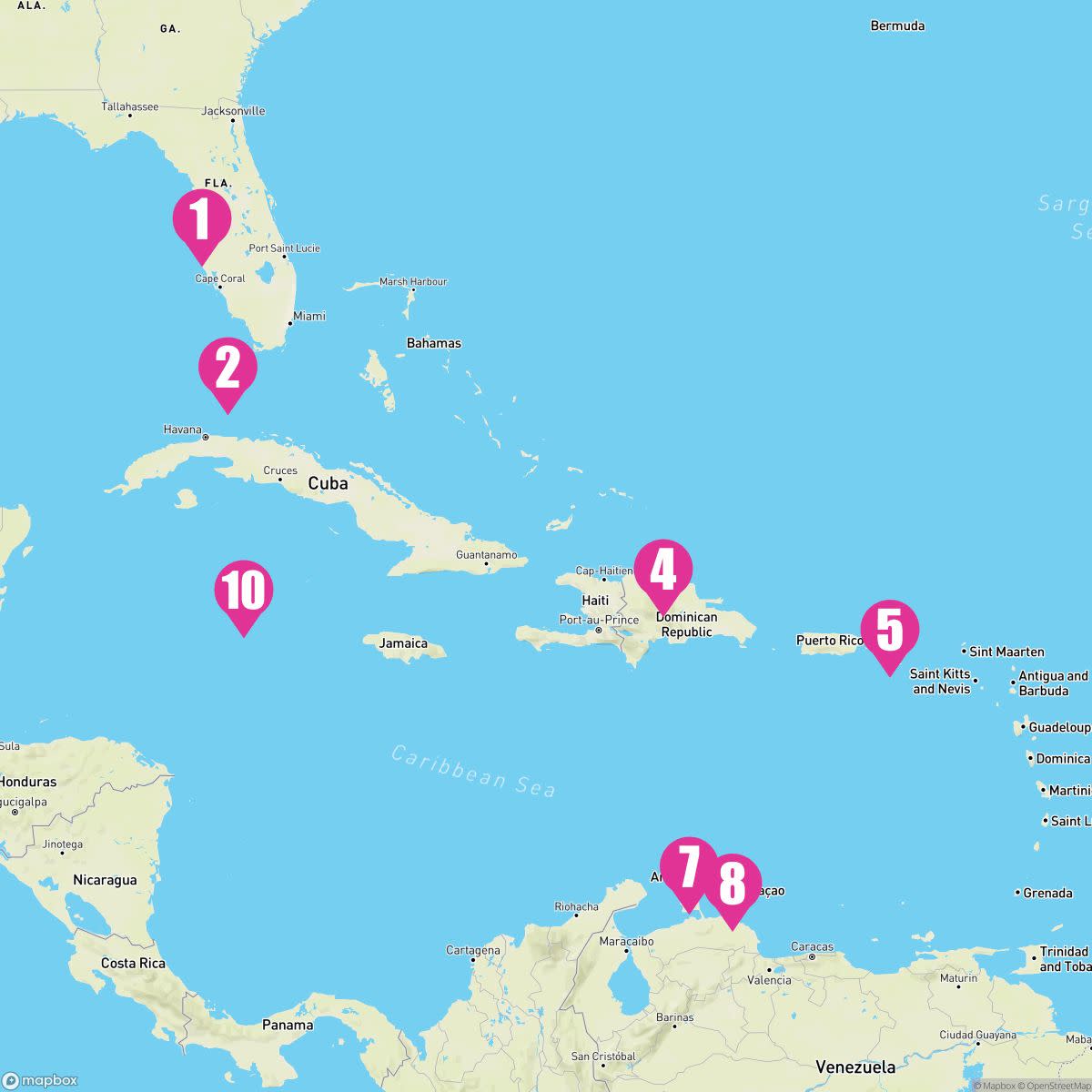 Norwegian Jade - January 27th, 2024 - Cruise Map & Port Info