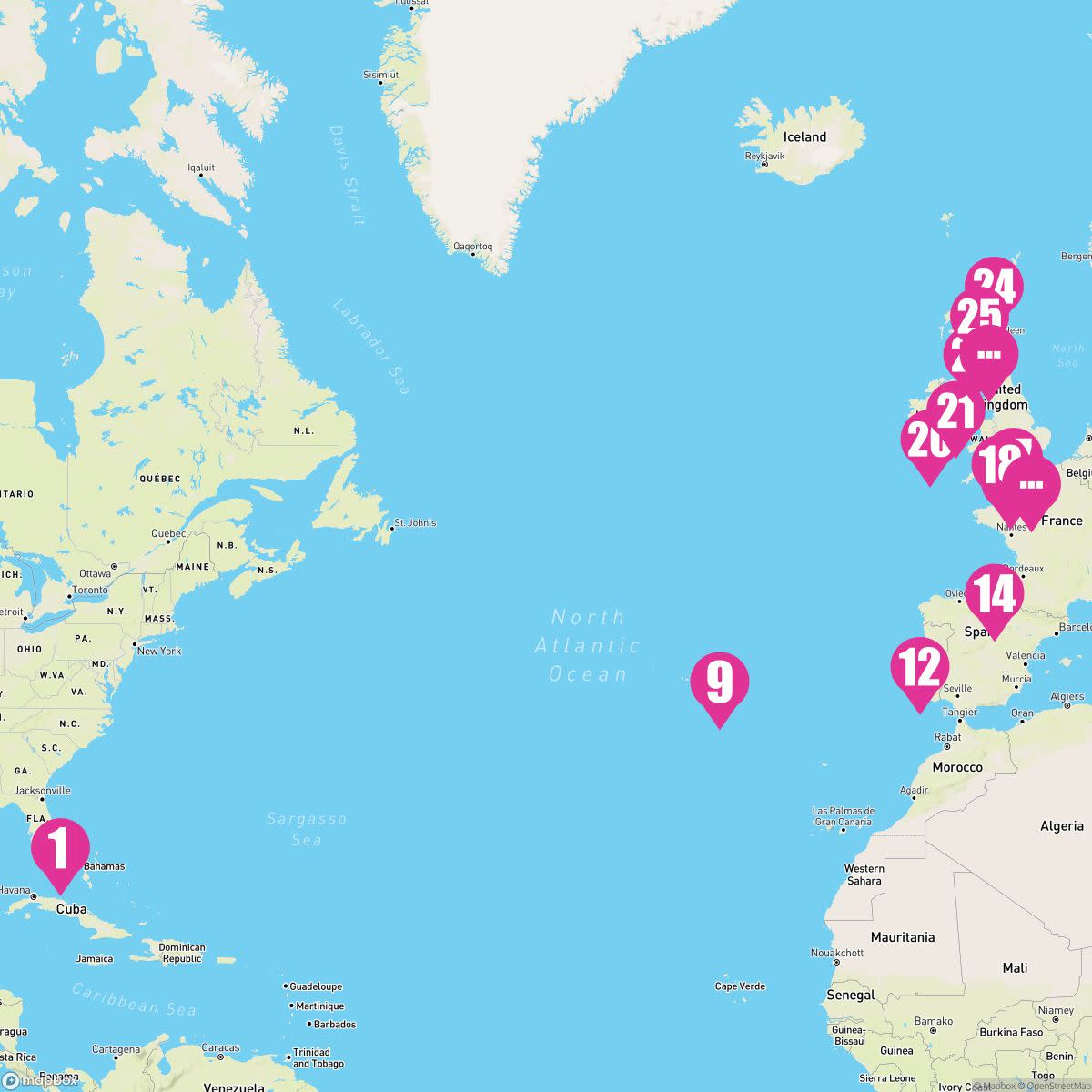 Regal Princess - April 5th, 2024 - Cruise Map & Port Info