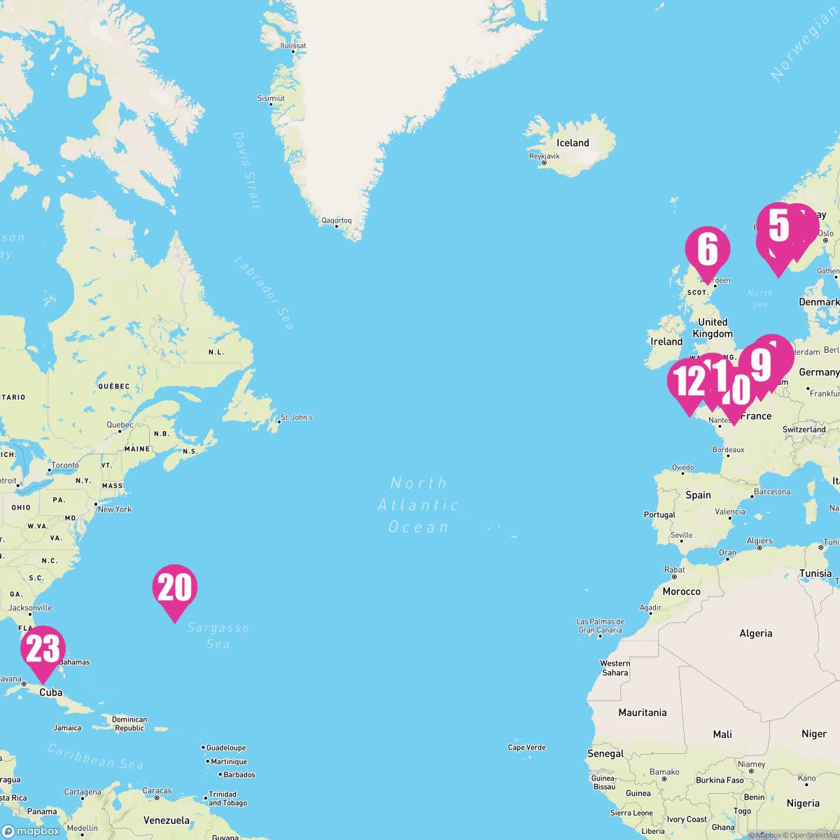 MS Rotterdam - October 4th, 2025 - Cruise Map & Port Info
