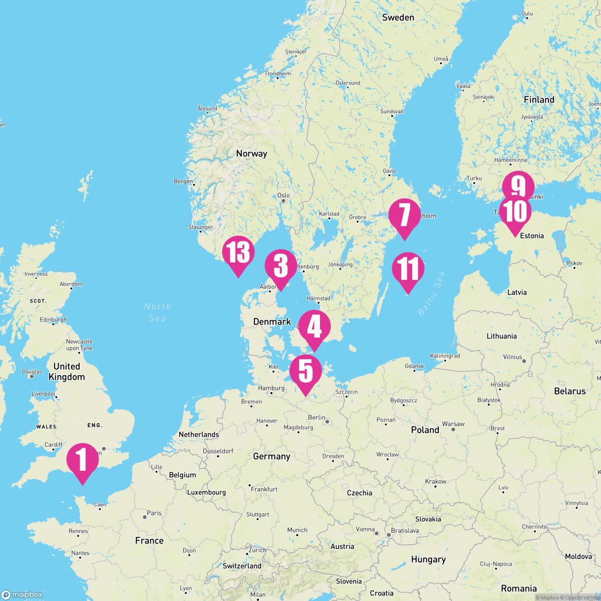 Sky Princess - June 1st, 2024 - Cruise Map & Port Info