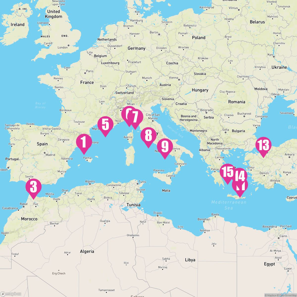 Sun Princess - June 1st, 2024 - Cruise Map & Port Info