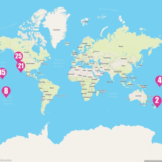 Discovery Princess - April 12th, 2026 - Cruise Map & Port Info