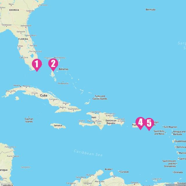 Independence of the Seas - November 30th, 2025 - Cruise Map & Port Info