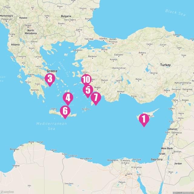 Marella Discovery 2 - May 14th, 2025 - Cruise Map & Port Info