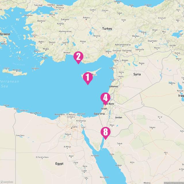 Marella Discovery 2 - November 13th, 2024 - Cruise Map & Port Info