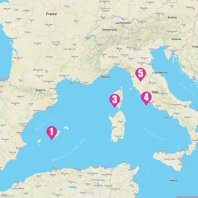 Marella Discovery 2 - September 17th, 2024 - Cruise Map & Port Info