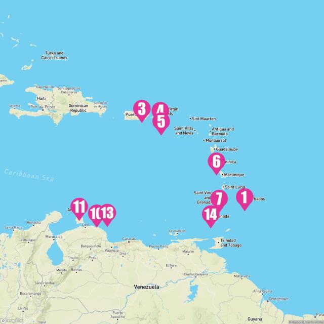 Marella Discovery - April 6th, 2025 - Cruise Map & Port Info