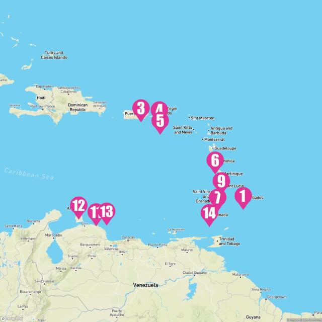 Marella Discovery - December 1st, 2024 - Cruise Map & Port Info