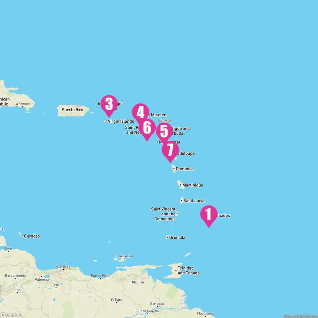 Marella Discovery - January 26th, 2025 - Cruise Map & Port Info