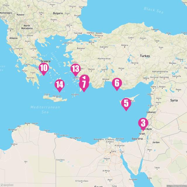 Marella Discovery - October 14th, 2024 - Cruise Map & Port Info