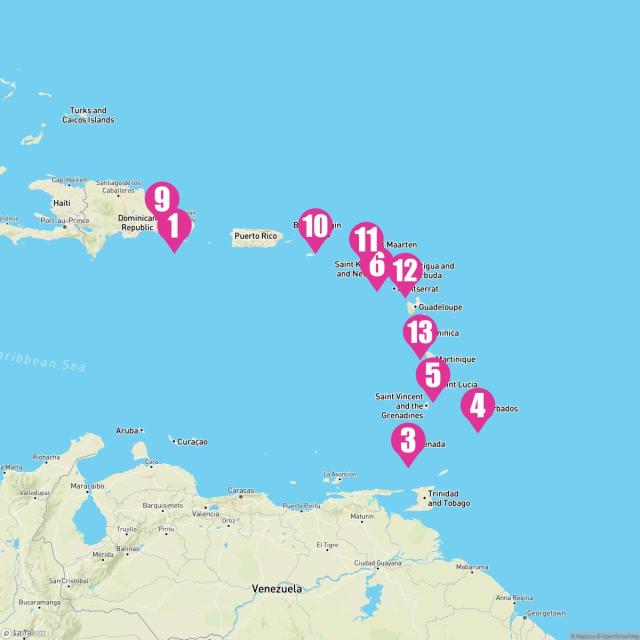 Marella Explorer 2 - February 18th, 2025 - Cruise Map & Port Info