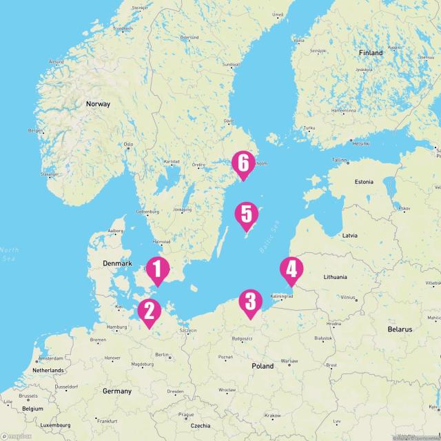 MSC Poesia - June 22nd, 2024 - Cruise Map & Port Info